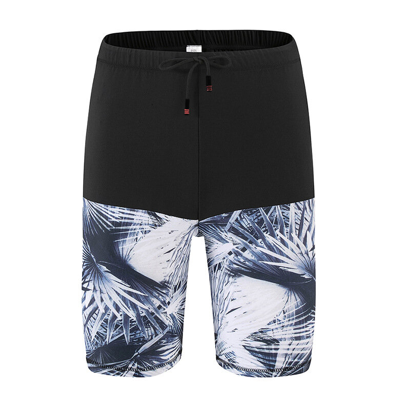 Мужской гидрокостюм для дайвинга, купальный костюм, защита от солнца, быстросохнущий, с длинным рукавом, принтованный, круглый вырез, двухкомпонентный спортивный набор для снорклинга, свободное дайвинг