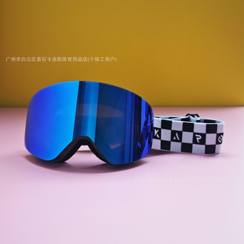 2026 Магнитные лыжные очки KAROS для женщин, очки Zeiss, дышащие, HD, антизапотевающие, с откидной крышкой, лыжные очки для мужчин с диоптриями