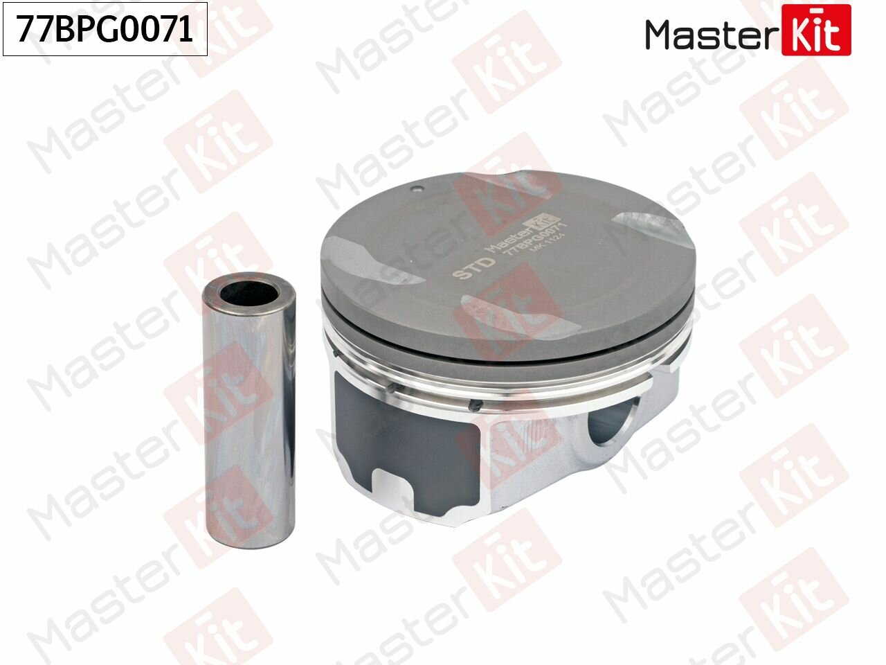 Поршень с пальцем без колец 1шт STD HYUNDAI/KIA G4FG MasterKit 77BPG0071