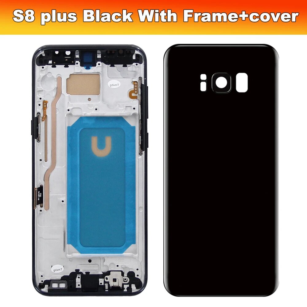 Замена TFT S8 экрана для Samsung S8 Plus G955F ЖК-дисплей Цифровой сенсорный S8P Black FrameCover