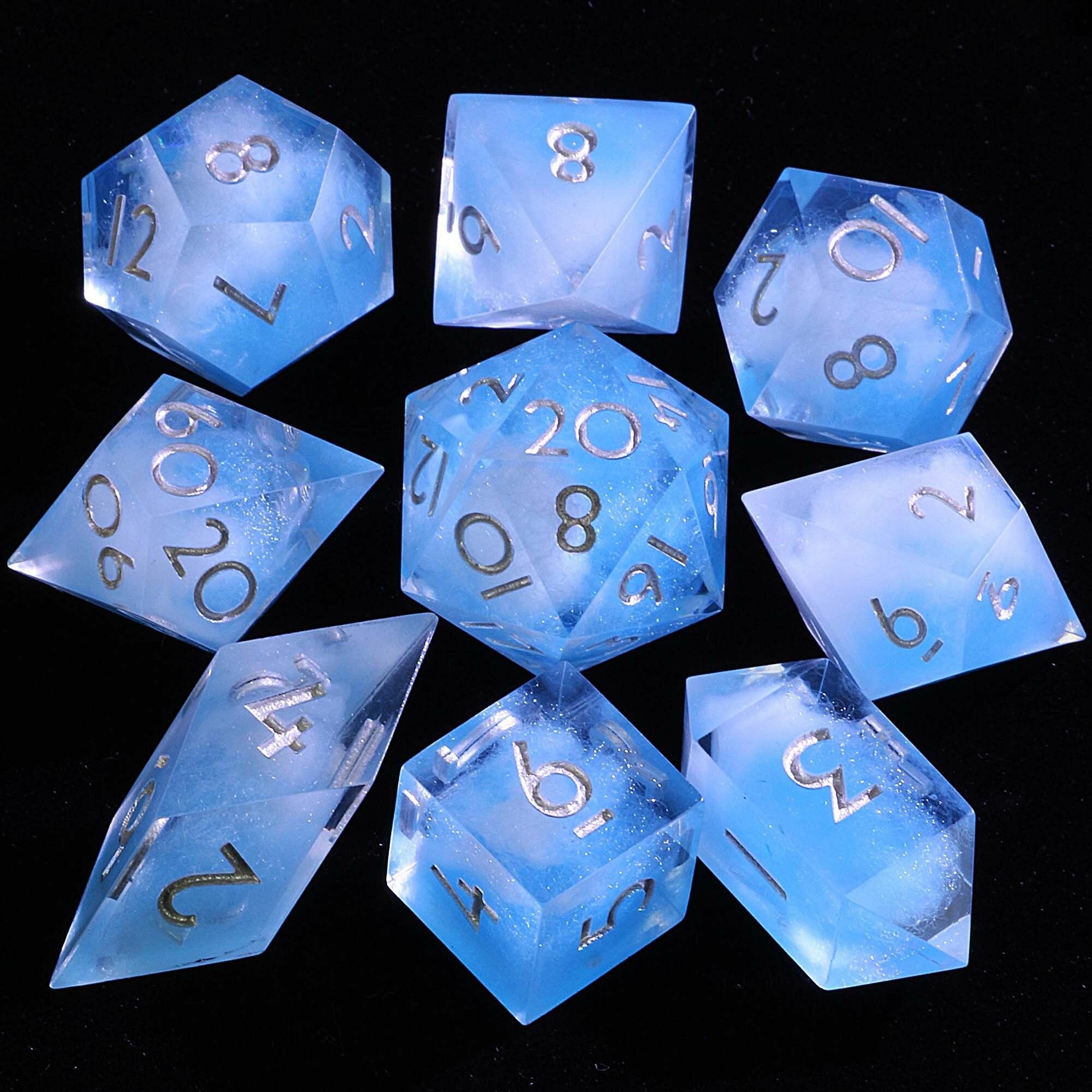 Кости DD, наборы из 9 полиэдров: Странник Облаков Dice Sets Dungeons & Dragons RPG