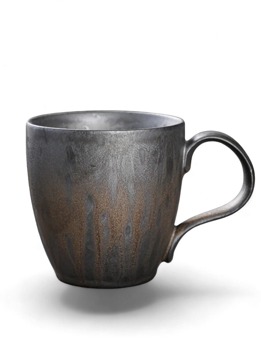 Кружка универсальная Лофт керамика 230 мл неглазурованное покрытие