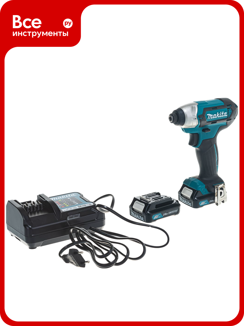 Аккумуляторный шуруповерт Makita TD110DWAE