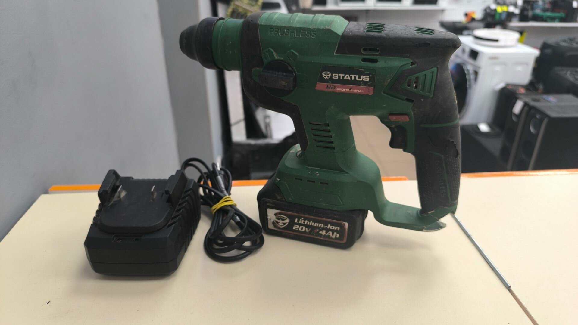 STATUS бесщеточный аккумуляторный перфоратор MPB 20 Б/У, Уценка