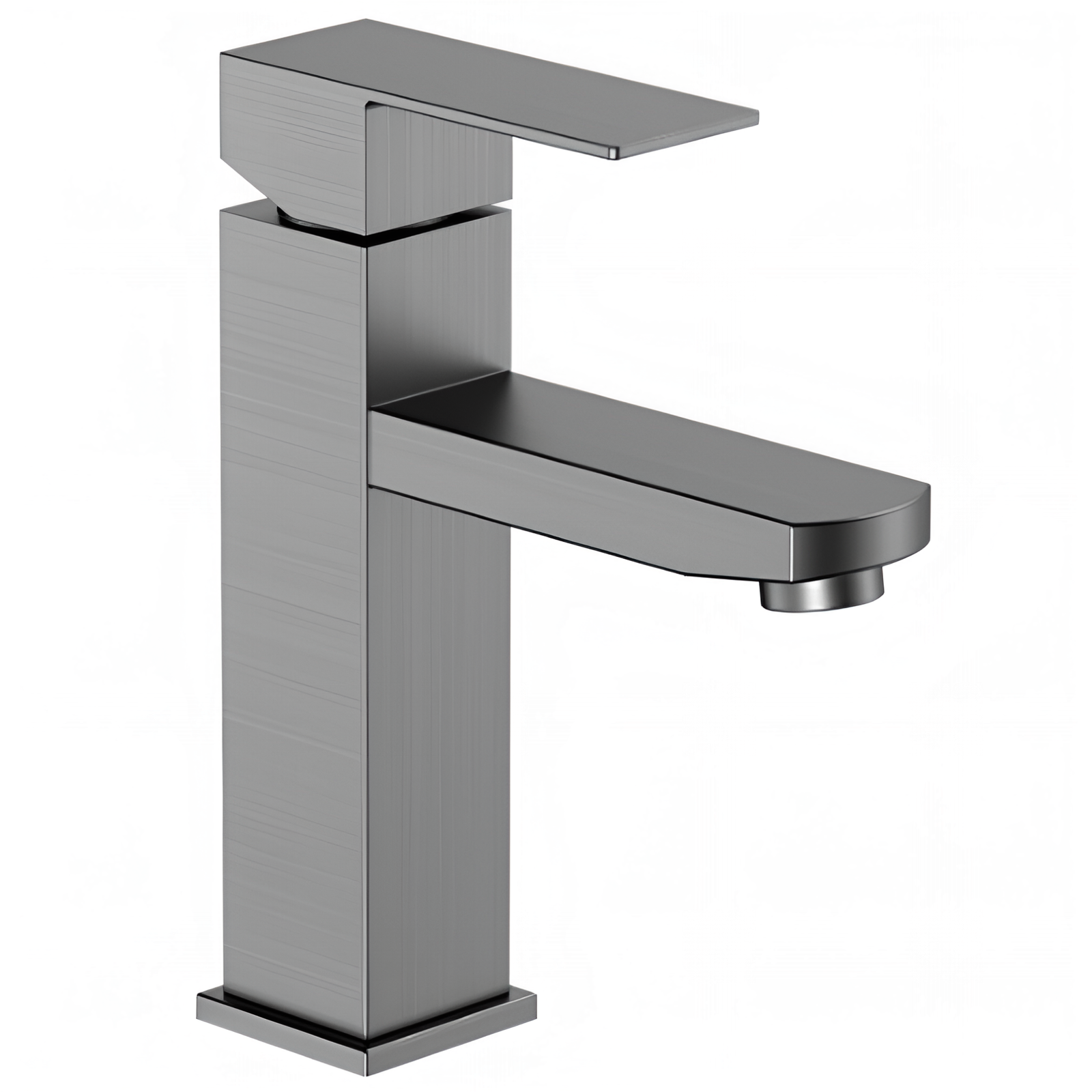 Смеситель для раковины однорычажный Frap F10802-9 оружейная сталь