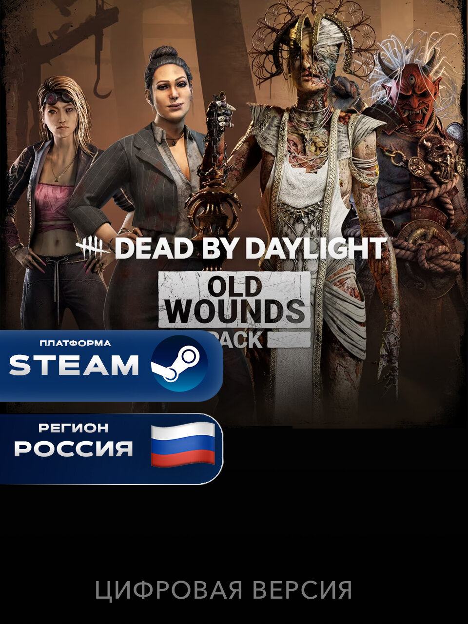 DLC Dead by Daylight: Old Wounds Pack PC, Steam Gift Россия + Казахстан
