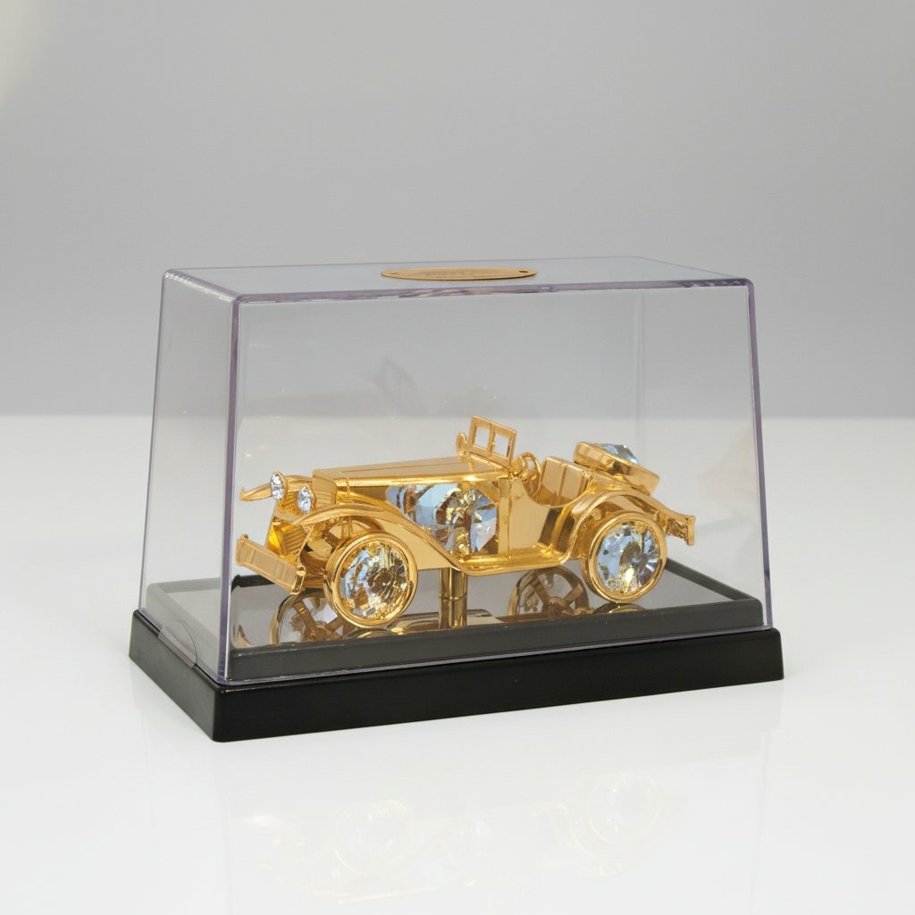 Фигурка Машина в боксе AR-3242/3 Crystal Temptations США Металл, кристалл