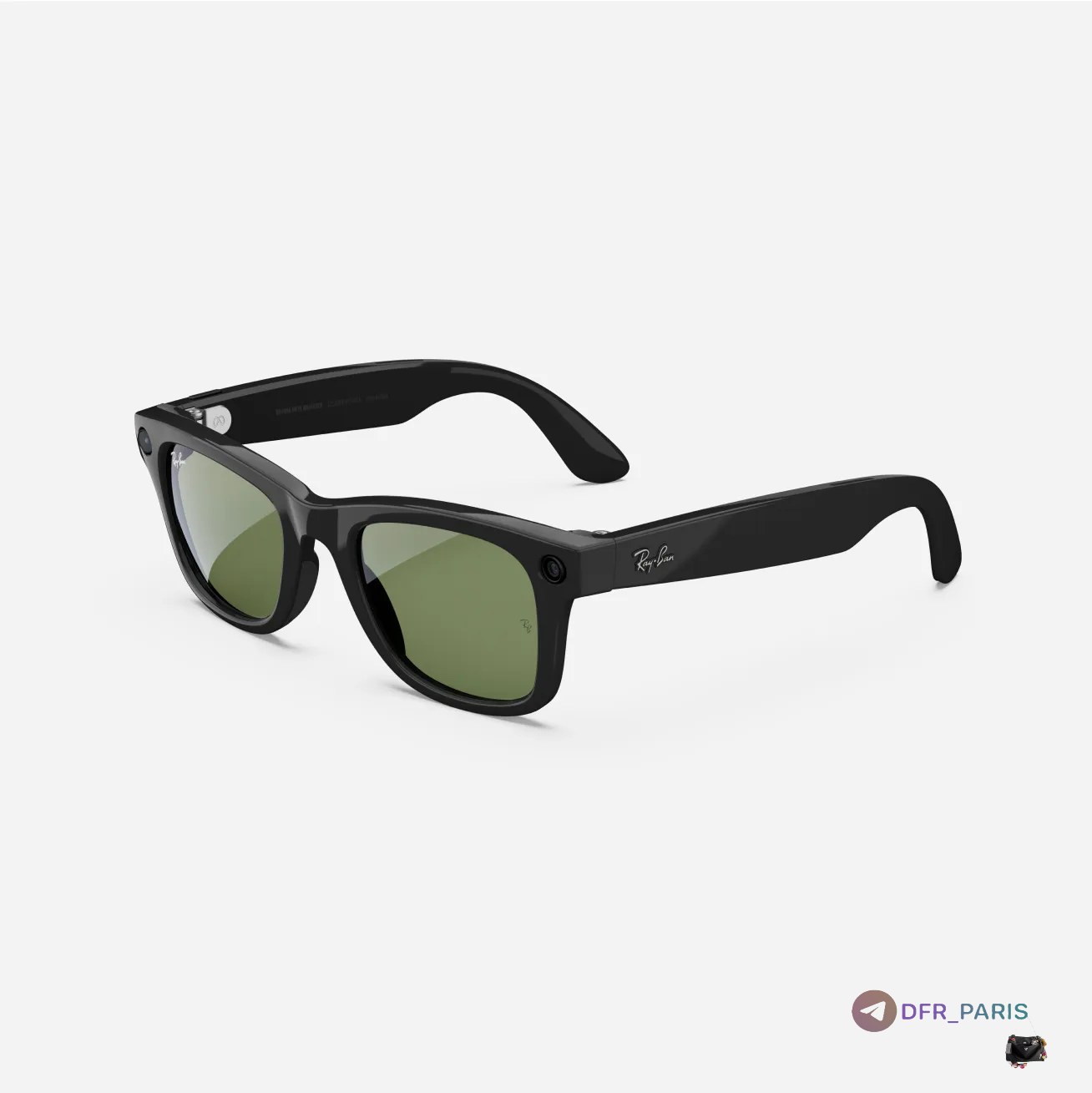 Ray-Ban Met* (Gen 1) - Wayfarer - размер M 50-22-150, линзы G15 Green, оправа Shiny Black - вскрытая заводская упаковка