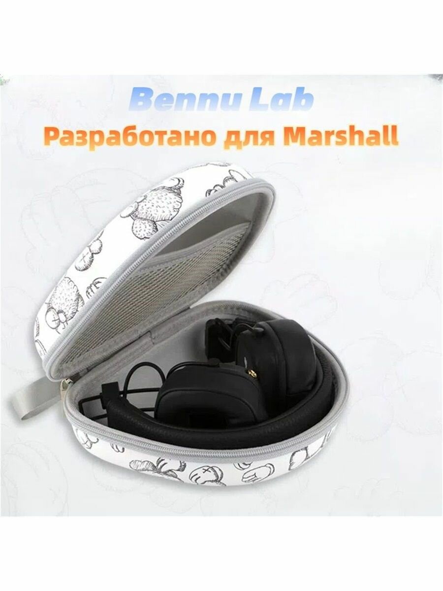 Чехол для наушников marshall major 4/5 Улица Сезам