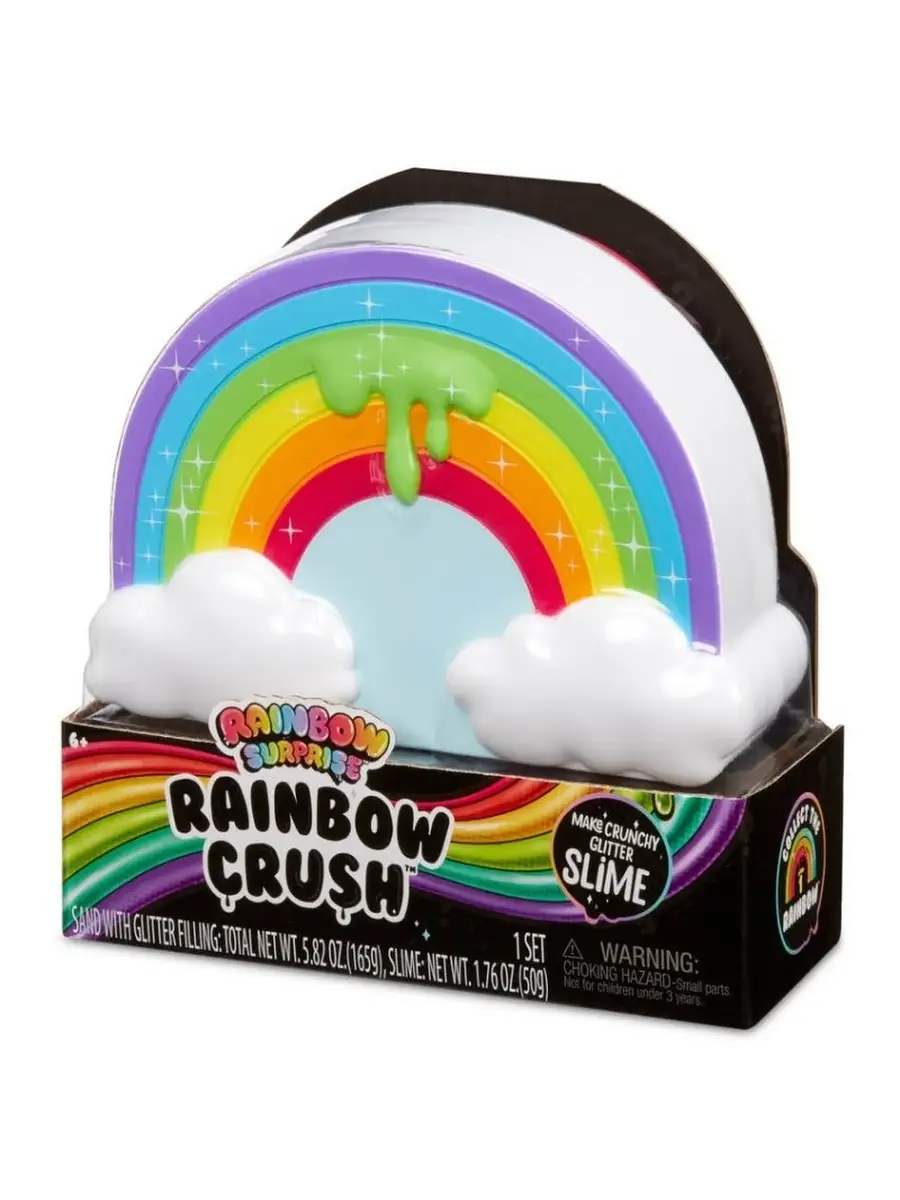 Слайм Rainbow Poopsie Surprise, пластик, для детей от 3 лет, 2 в 1, сюрприз внутри