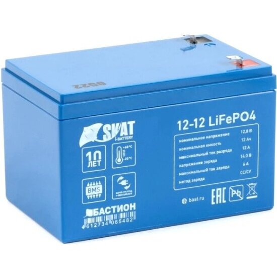 Батарея Бастион Skat i-Battery 12-12 LiFePO4 12В/12Ач F2