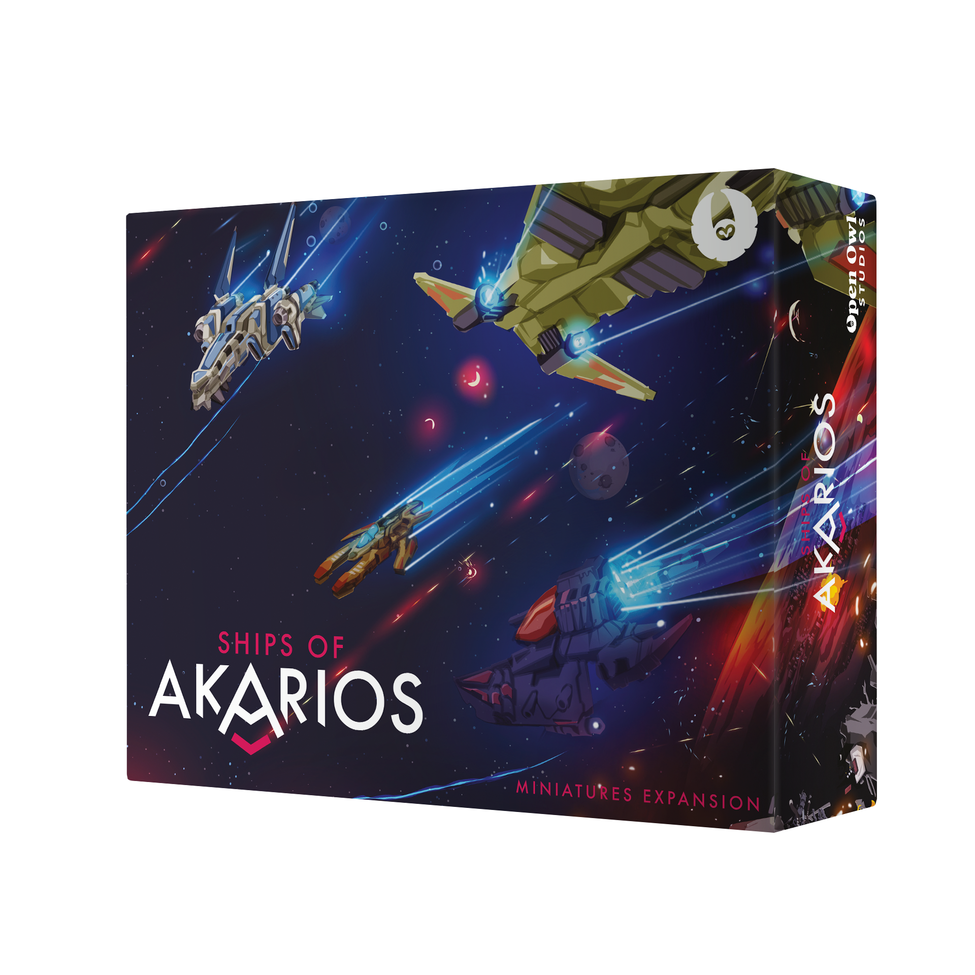 Настольная игра Набор миниатюр "Корабли Акариоса" для игры "Звёзды Акариоса" (Stars of Akarios: Ships of Akarios)