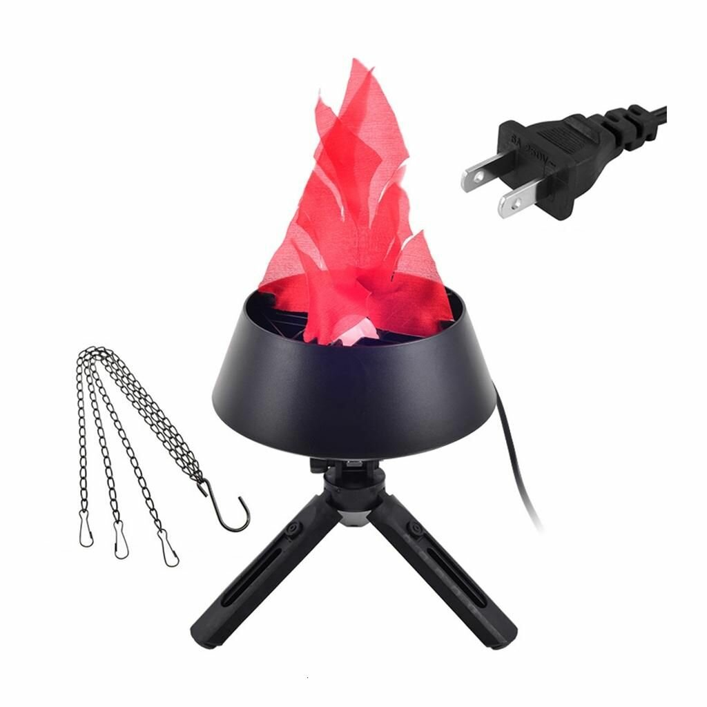 Симулятор огня для Хэллоуина, декоративный светильник с эффектом пламени для дома и сада
