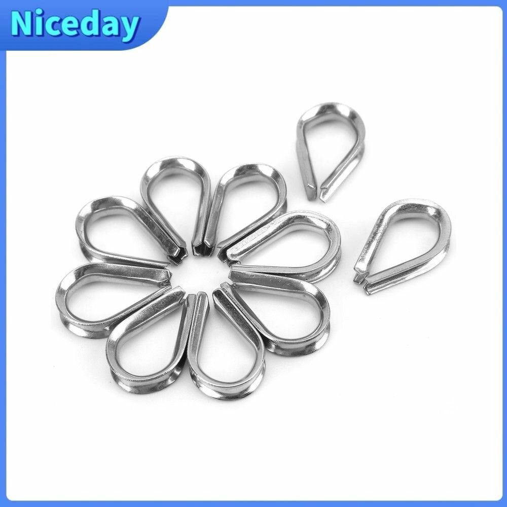 Зажимы для морского троса из нержавеющей стали, 3 мм