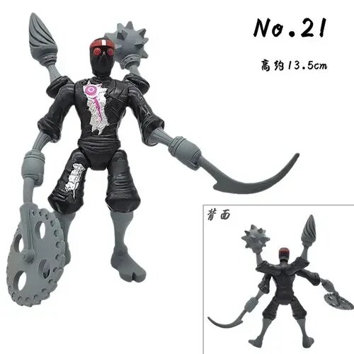 Коллекционная фигурка Черепашки-ниндзя Playmates Серый, 21