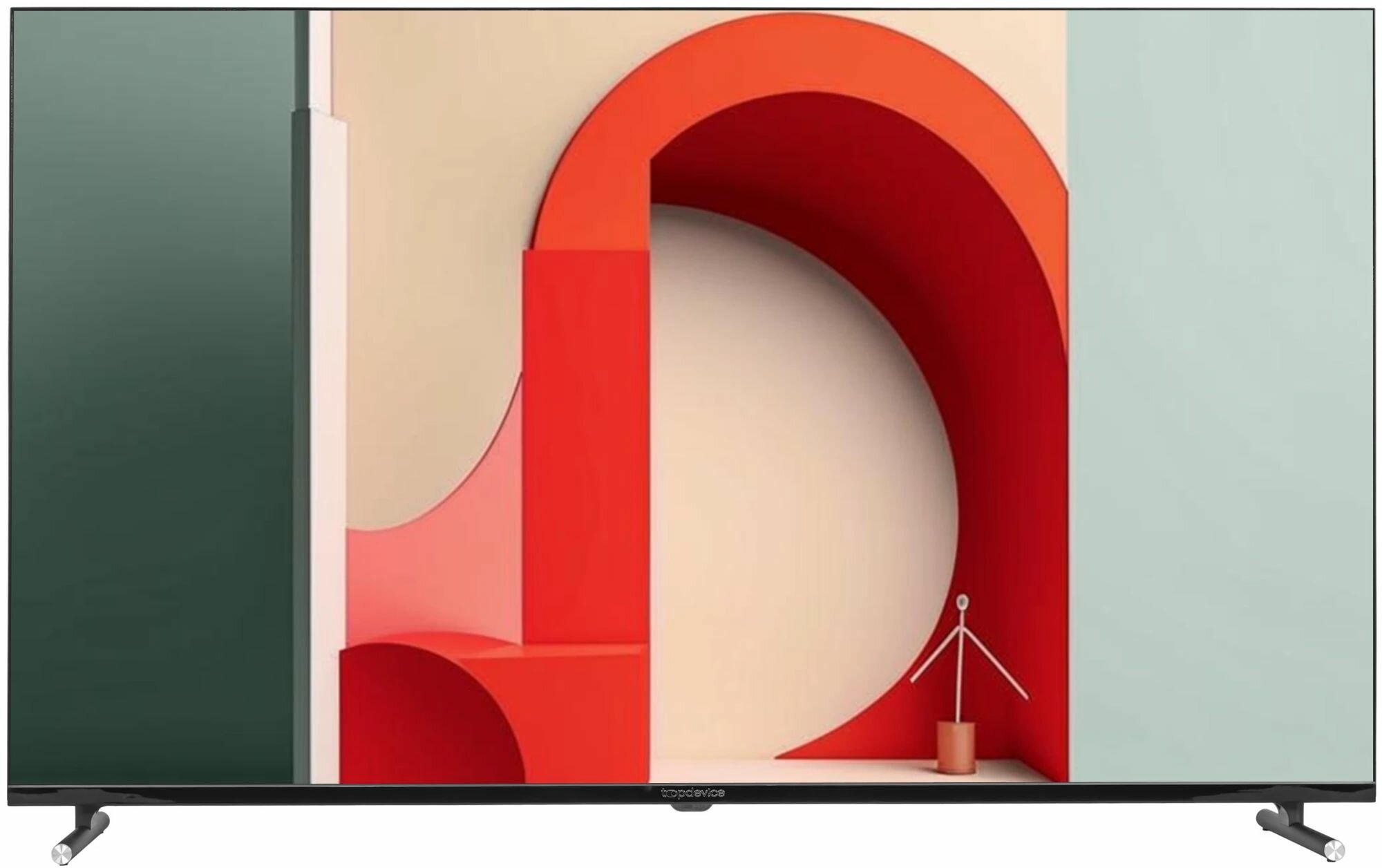 50" (127 см) Телевизор Topdevice TDTV50CQ09U, черный