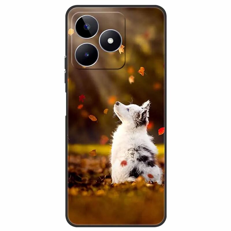 Чехол для Realme Note 50, милый силиконовый модный чехол из ТПУ с росписью для Realme Note 50 19