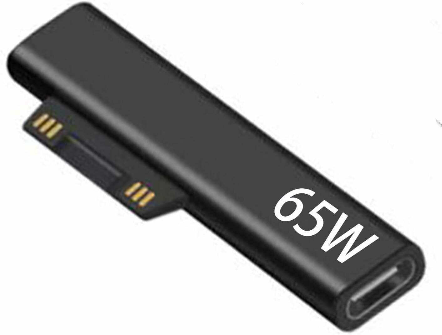 Зарядное устройство Surface Pro 4 мощностью 65 Вт с разъемом USB-C, совместимое с зарядными устройствами Microsoft Surface, Surface Pro 9, 8, 7+, 7, 6, 5, 4, 3, X, ноутбуками Surface с Windows 5, 4, 3, 2, 1, планшетами Surface Go, Surface Book 3, 2, 1.