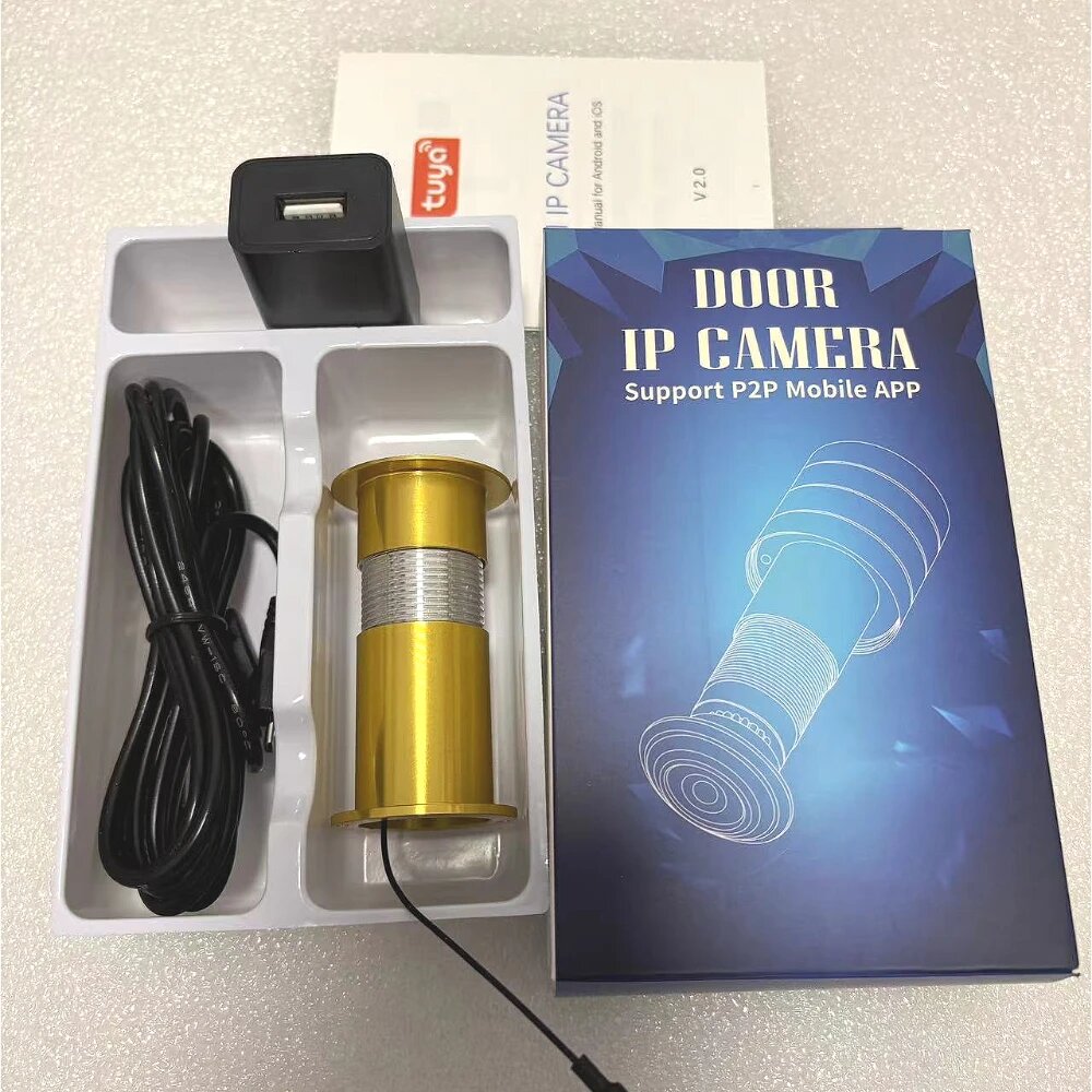 IP-камера Gulinsan 1080P golden, Вилка стандарта Великобритании