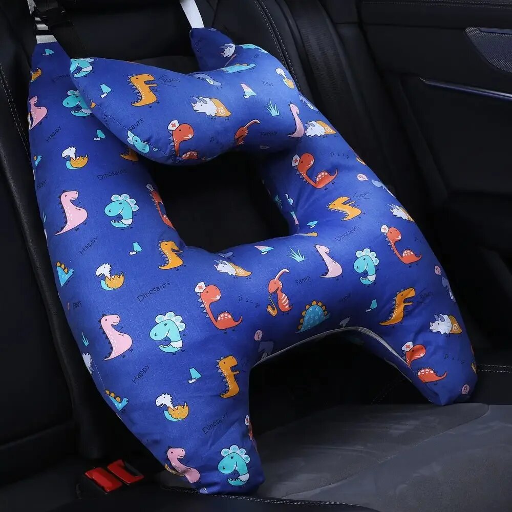 Детская дорожная подушка Автомобильная подушка для детей 6 лет + детская автомобильная Jurassic A