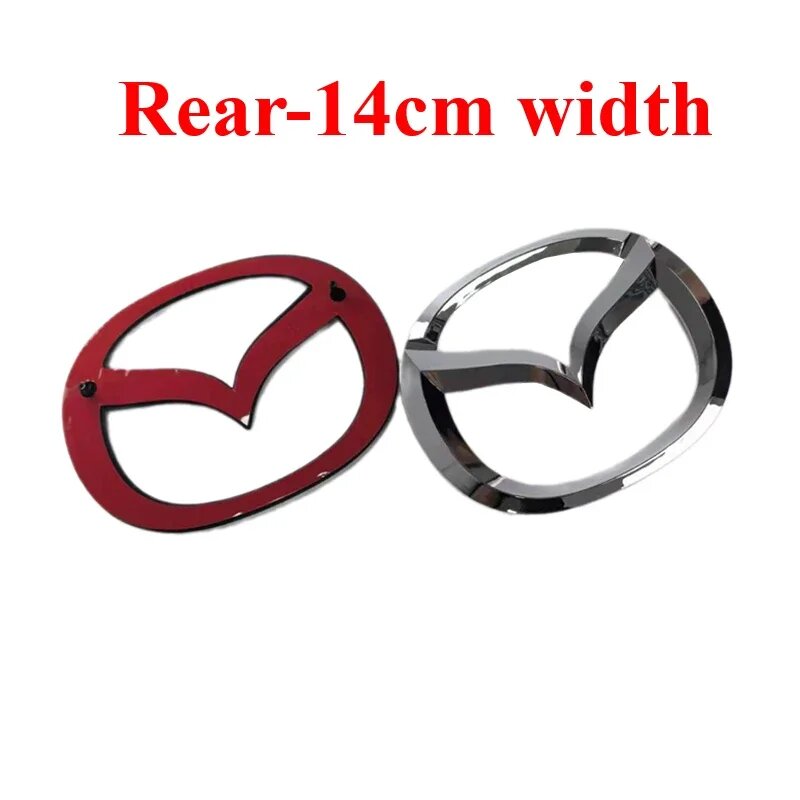 Пластиковая передняя наклейка автомобиля, задняя крышка багажника, эмблема на Rear Emblem-Silver