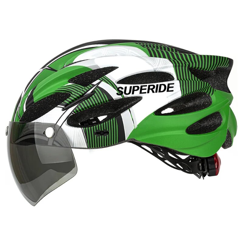 SUPERIDE спортивный шлем для велоспорта Green 1 Lens