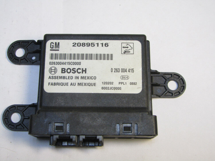 Блок управления парктроником 20895116, 0263004415 Шевроле Круз Орландо
