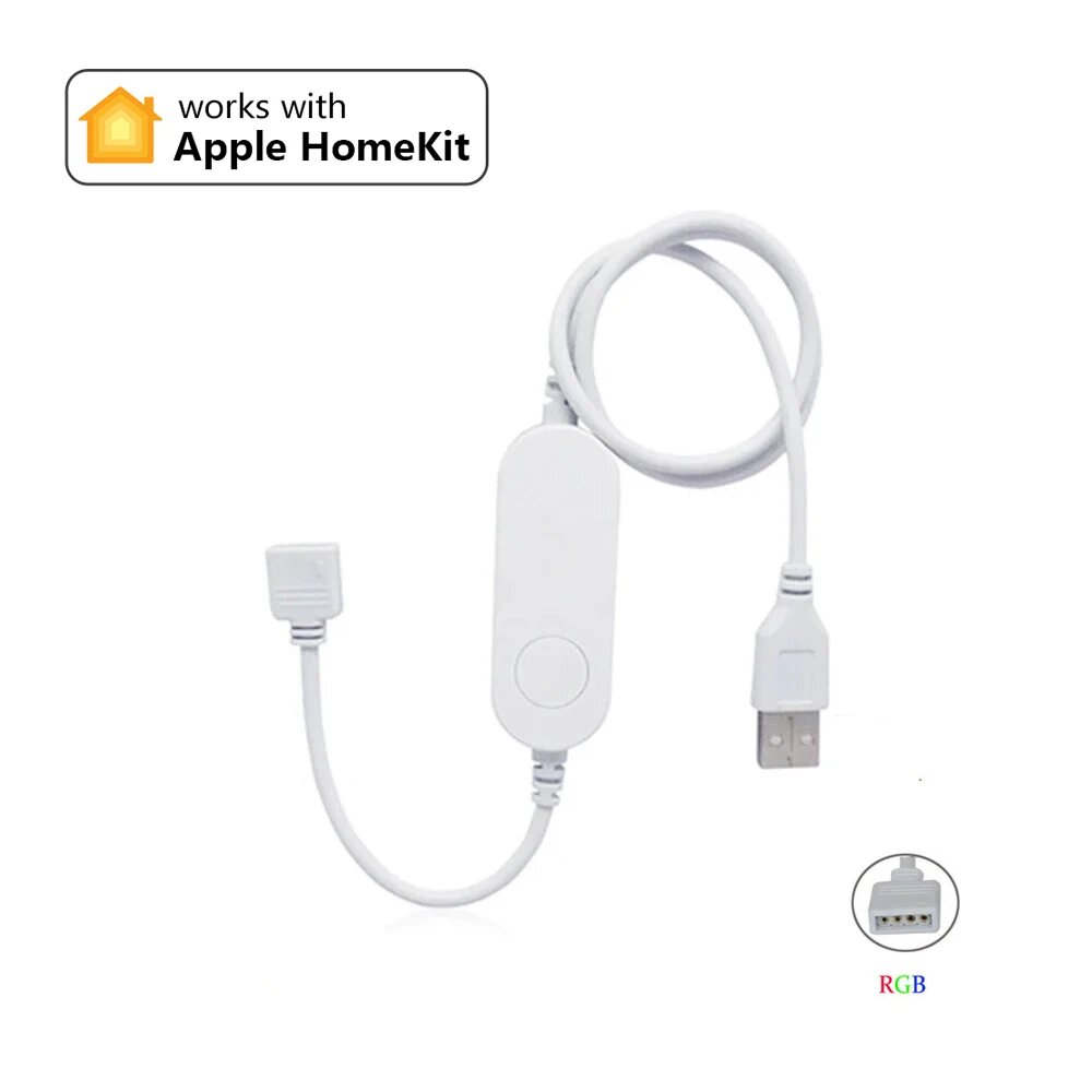 Mini Homekit WiFi RGB/RGBCCT LED контроллер USB RGB