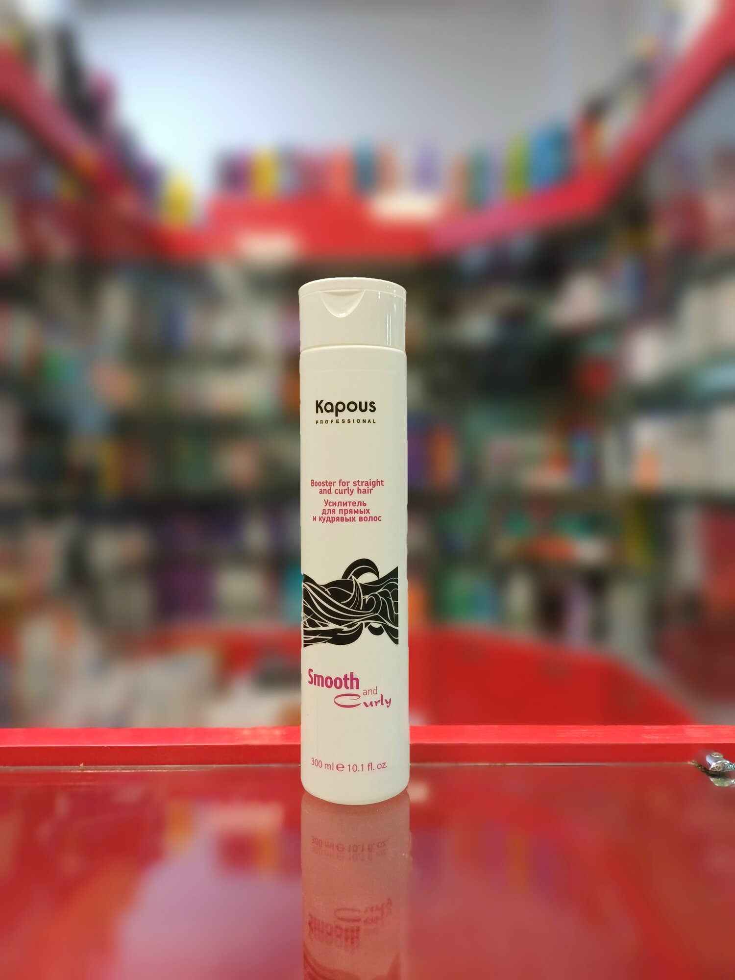 Усилитель для прямых и кудрявых волос двойного действия Kapous 300 мл