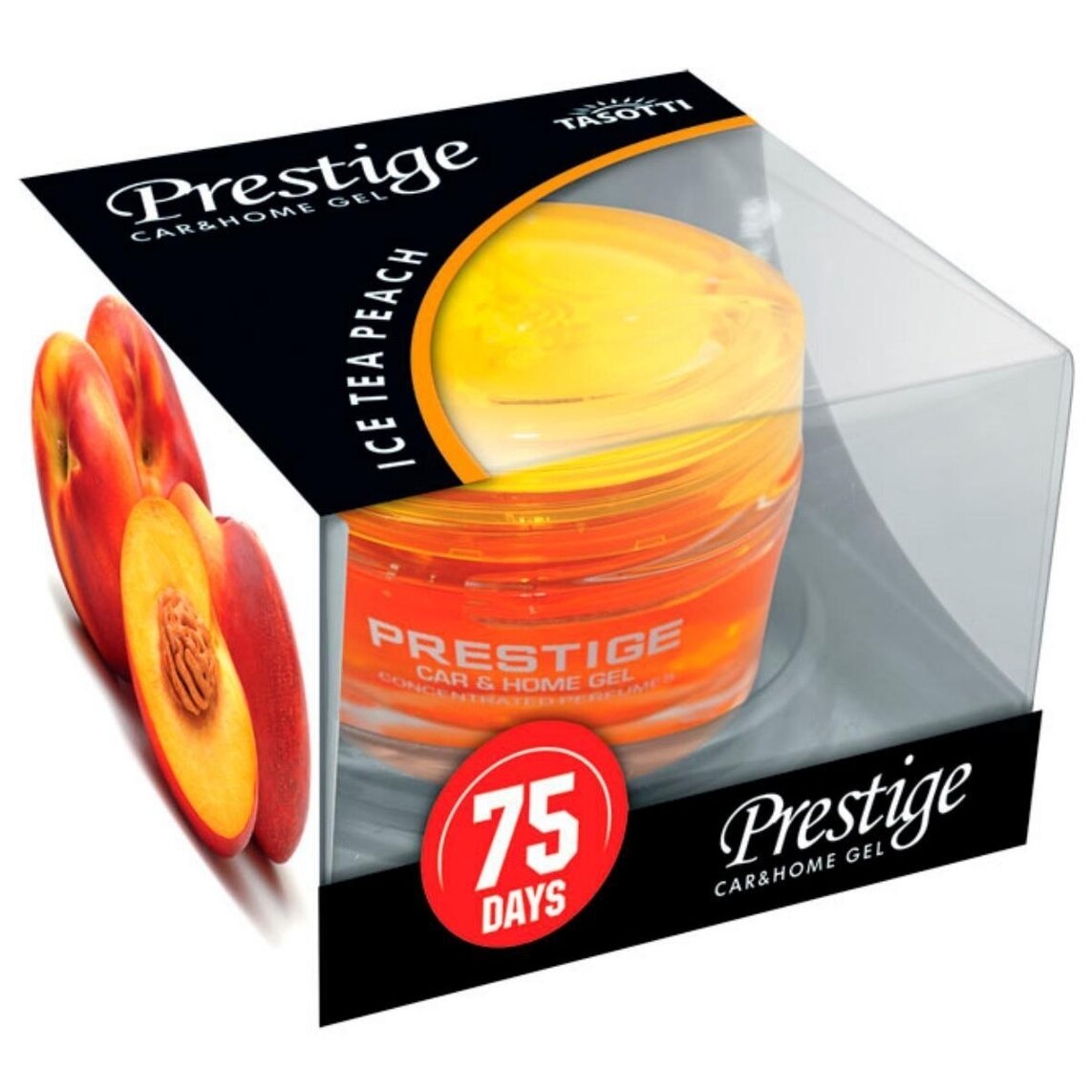 Ароматизатор TASOTTI "PRESTIGE", банка, 50мл, Ice Tea Peach