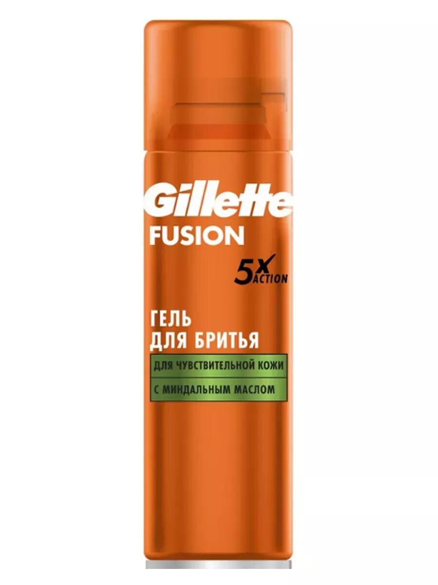 Гель Gillette Fusion 5 Ultra Sensitive для бритья мужской