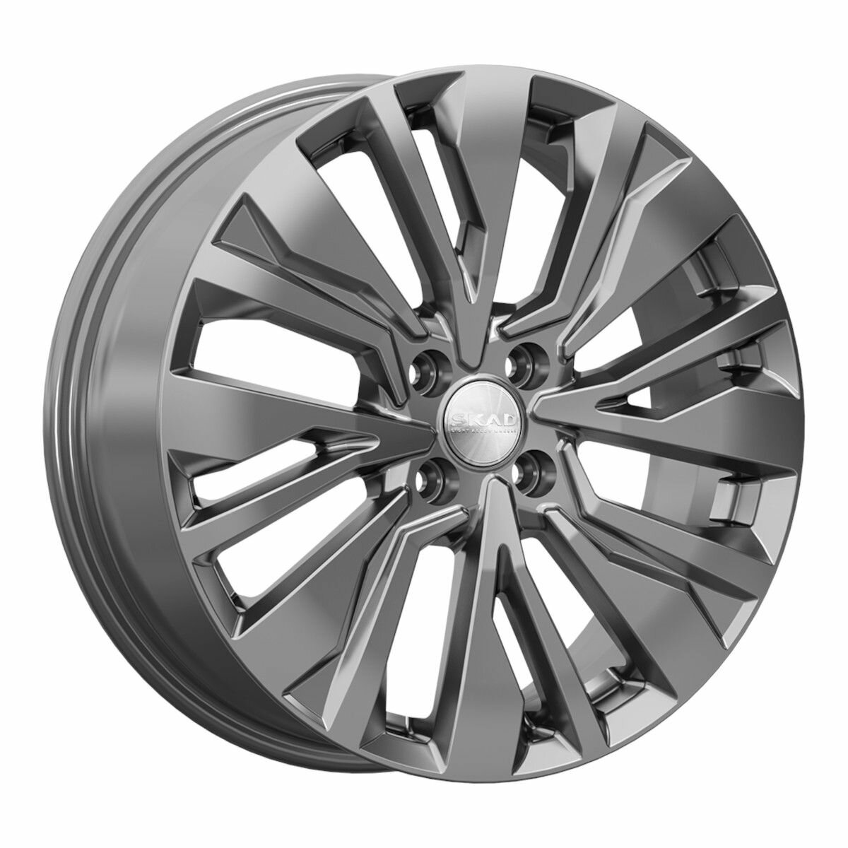 Диск литой СКАД Тимару 6,5\R17 4*100 ET43 d60,1 Графит [5190427] Fb max 640 kg легкосплавный