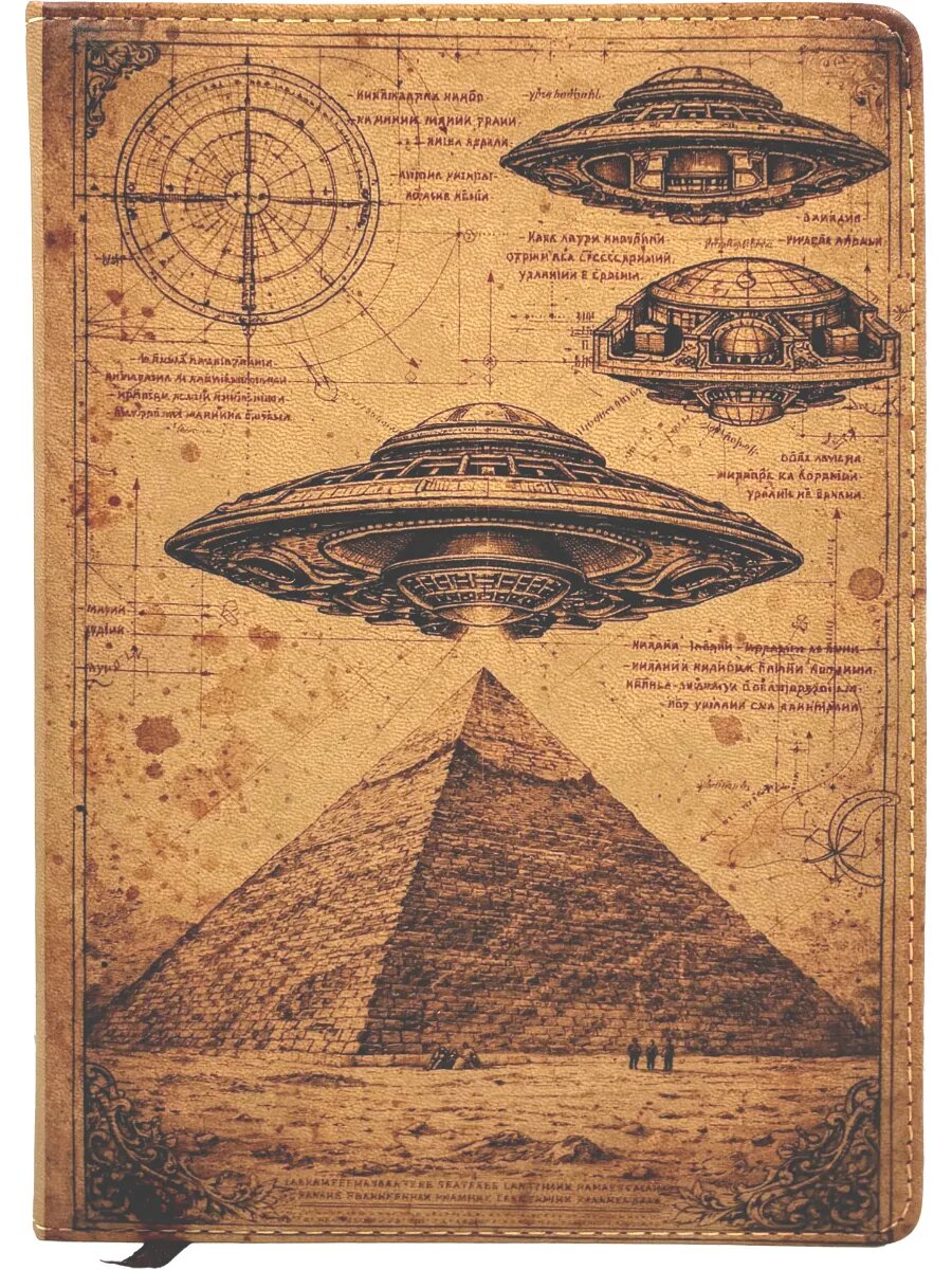 Ежедневник недатированный А5 " Пирамида"