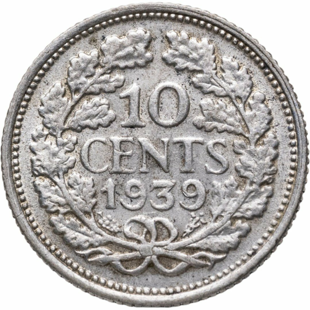 Нидерланды 10 центов (cents) 1939