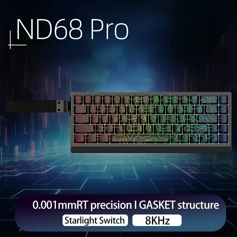 ND68 Pro механическая клавиатура, Black