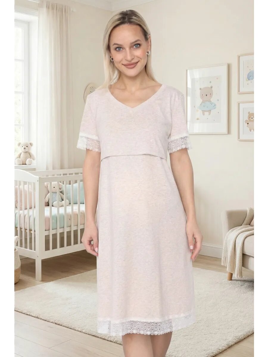 Сорочка для кормящих мам Любимый бренд. Качественная одежда.