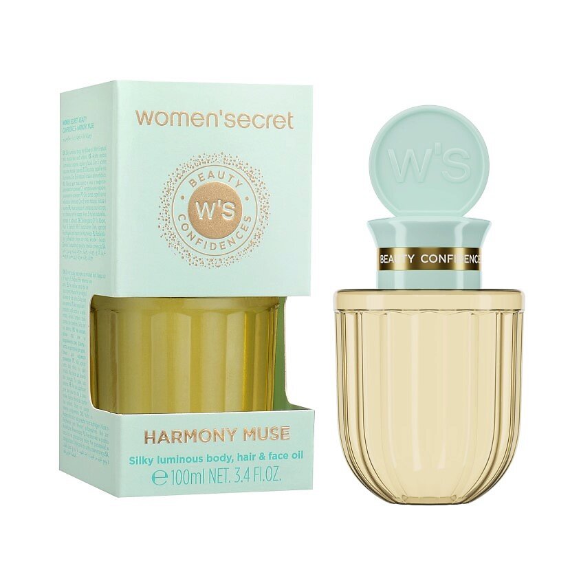 WOMEN'SECRET Масло для тела, волос и лица с эффектом сияния Harmony Muse, 100 мл