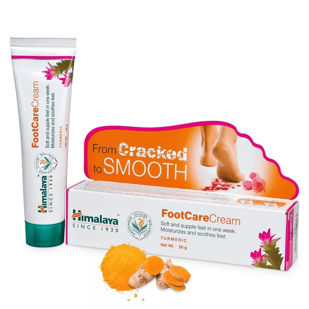 Крем для ног HIMALAYA Foot Care Cream Хималая, увлажняющий, аюрведический, Индия 20г