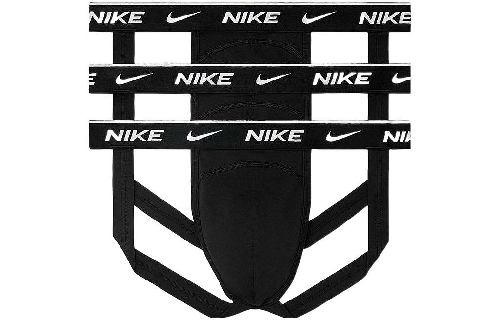 Суспензории мужские Nike черные, L EU, 3 шт, артикул 7523104