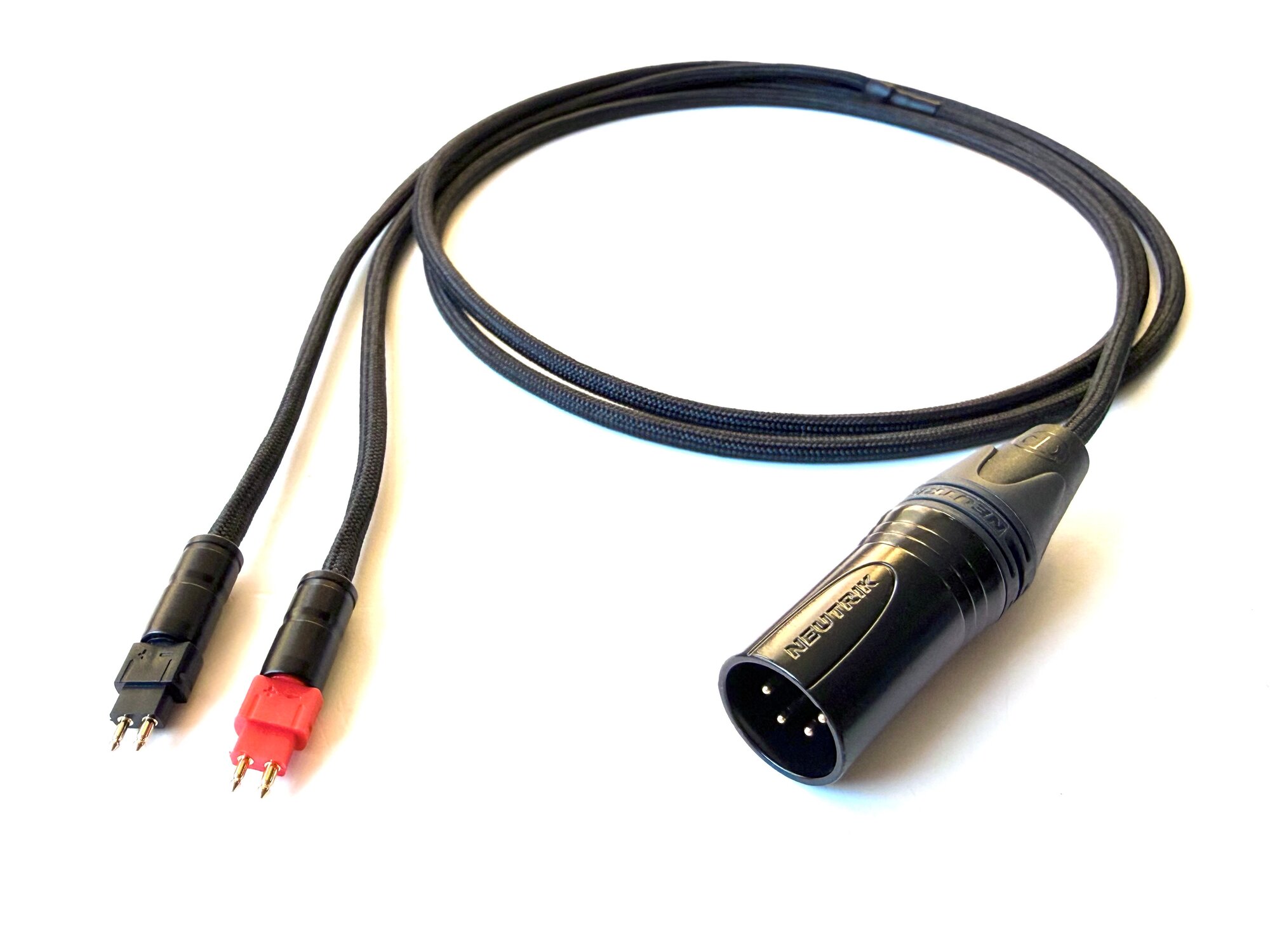 Кабель балансный авторский 2,5м для Sennheiser HD414 HD420 HD430 HD535 HD545 HD565 HD580 HD600 HD650 HD660 HD25 и др. с XLR