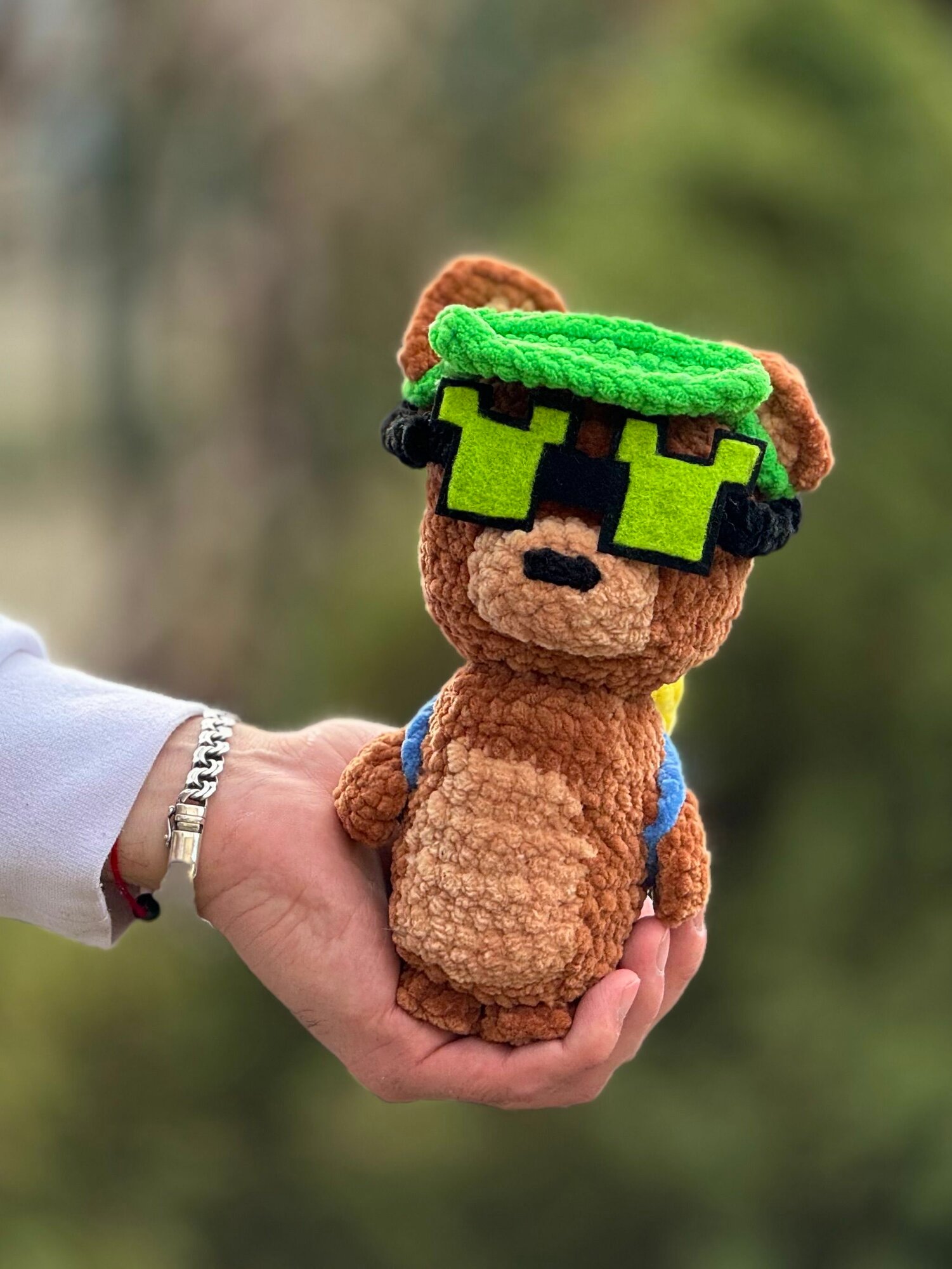 Super Bear Adventure медведь, мишка Баарен из игры, мягкая игрушка Super Bear Adventure