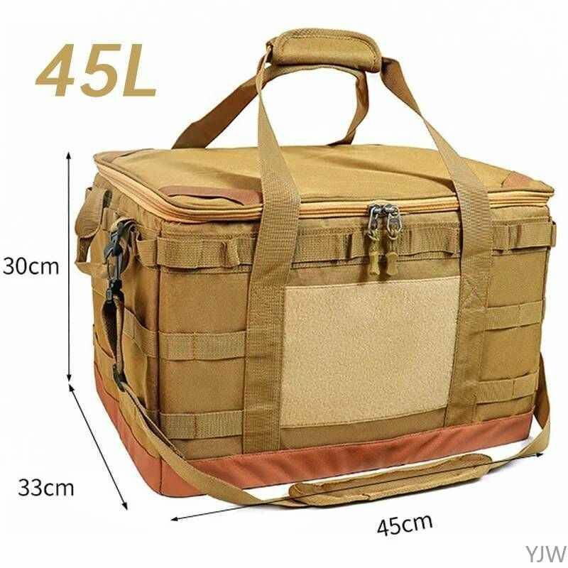 30L-80L Сумка для хранения большой емкости для кемпинга на открытом воздухе Уличная походная сумка,1,45, хаки,2000,1900