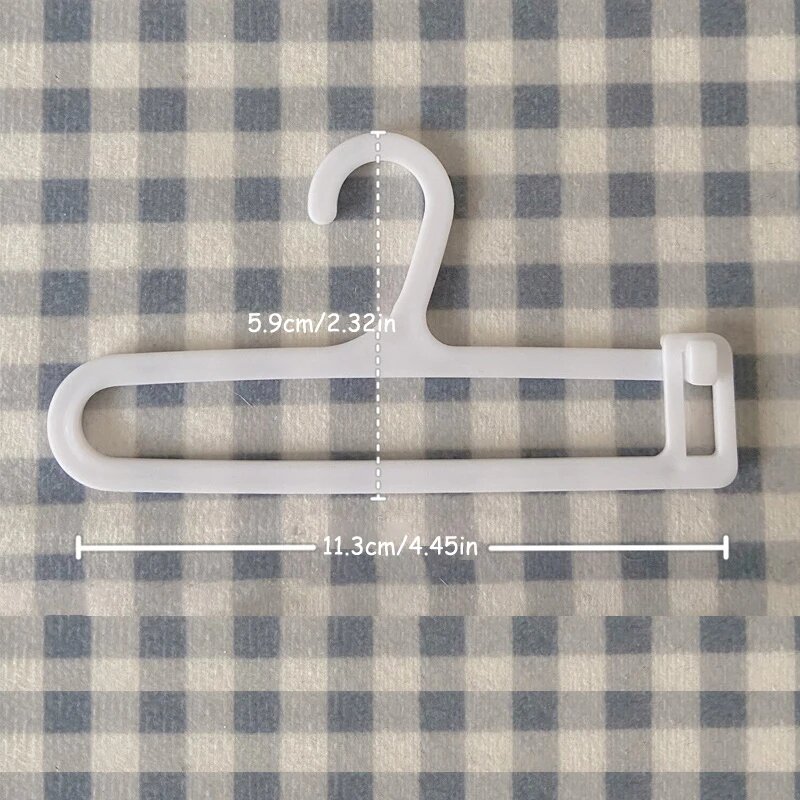 10 шт./лот, мини-вешалки, аксессуары для кукол, кукольный шкаф, одежда, игрушки для кукольного домика, украшения, аксессуары