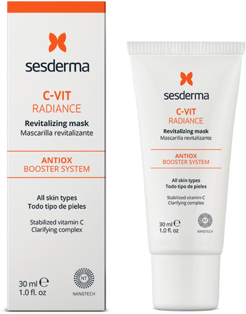 Маска ревитализирующая для лица Sesderma C-Vit Radiance Revitalizing Mask, 30 мл.