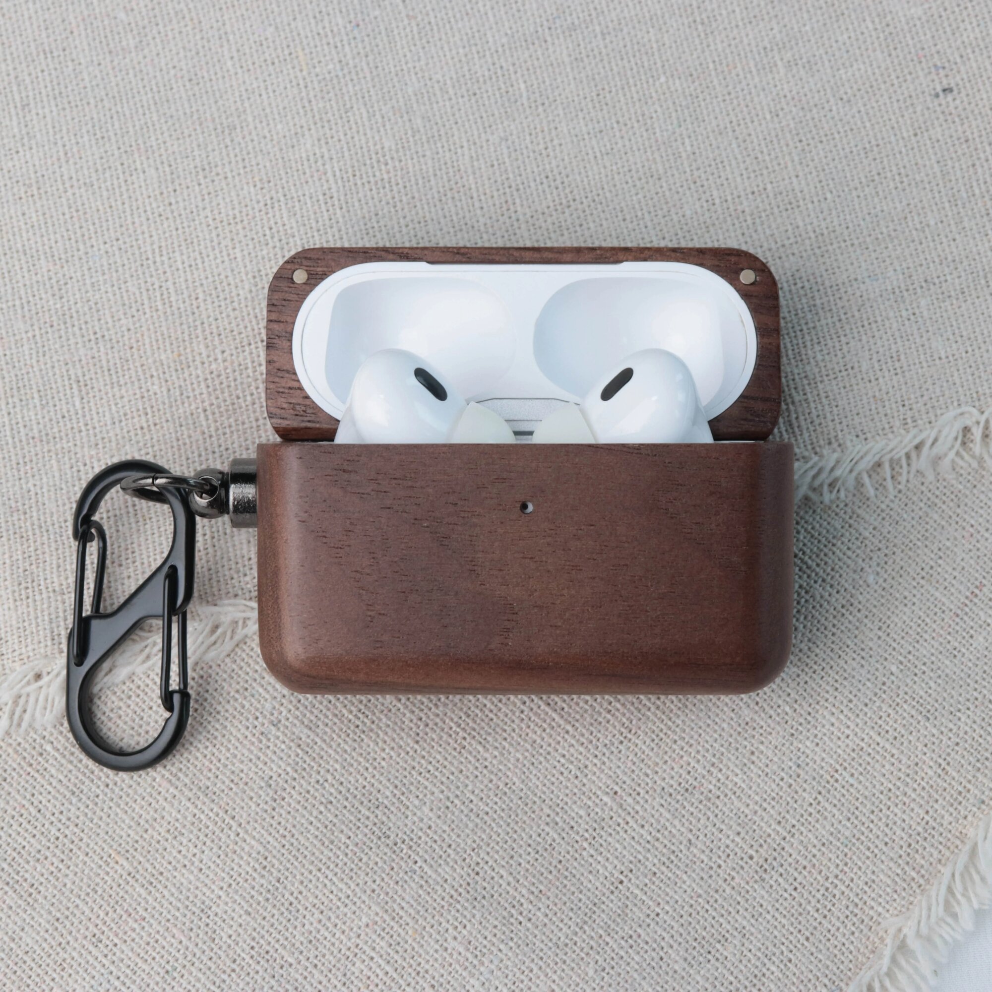 Чехол для AirPods из дерева For Airpods Pro 3, Walnut