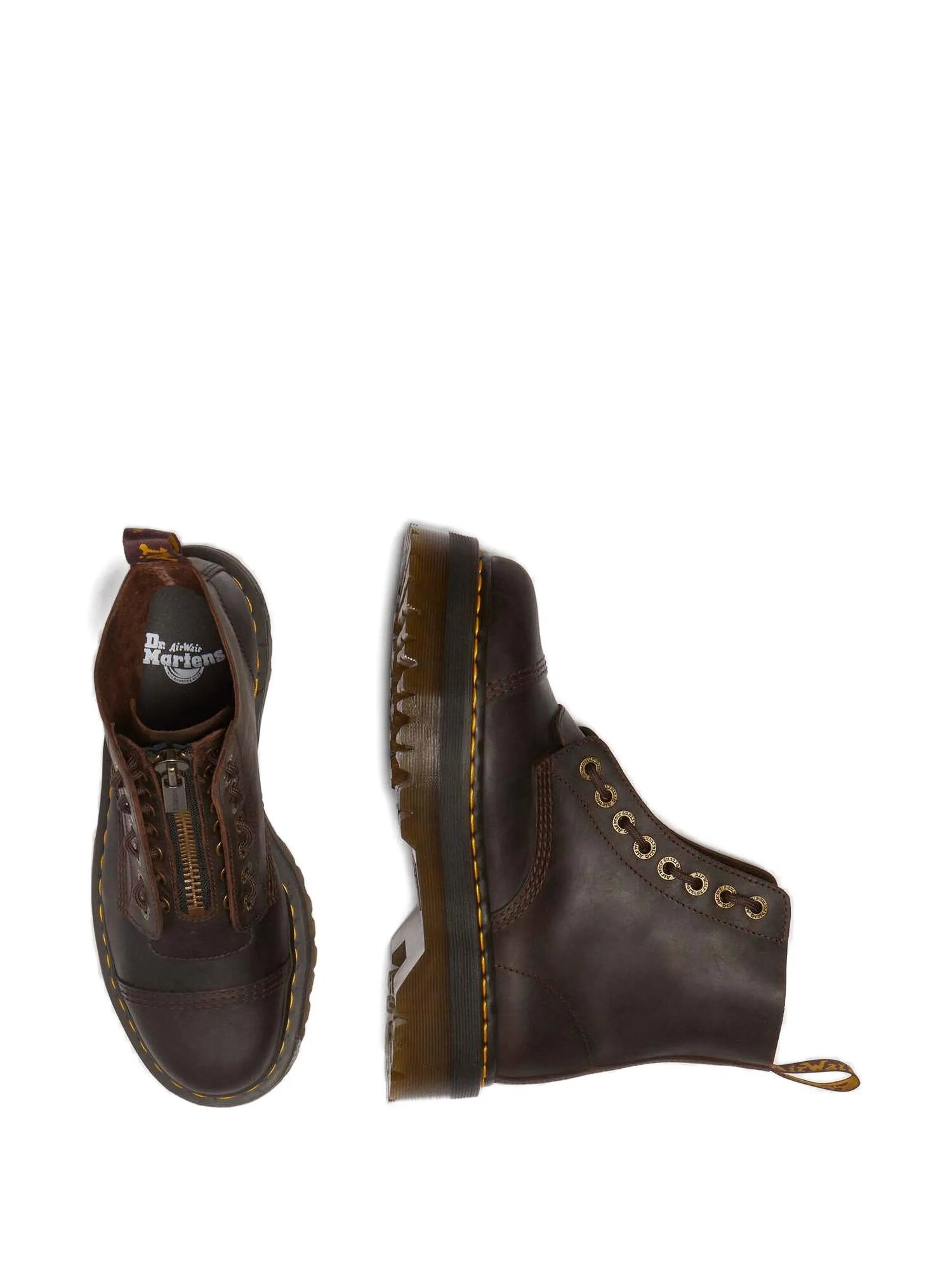 Ботинки Dr. Martens, размер 41, коричневый — фото 1
