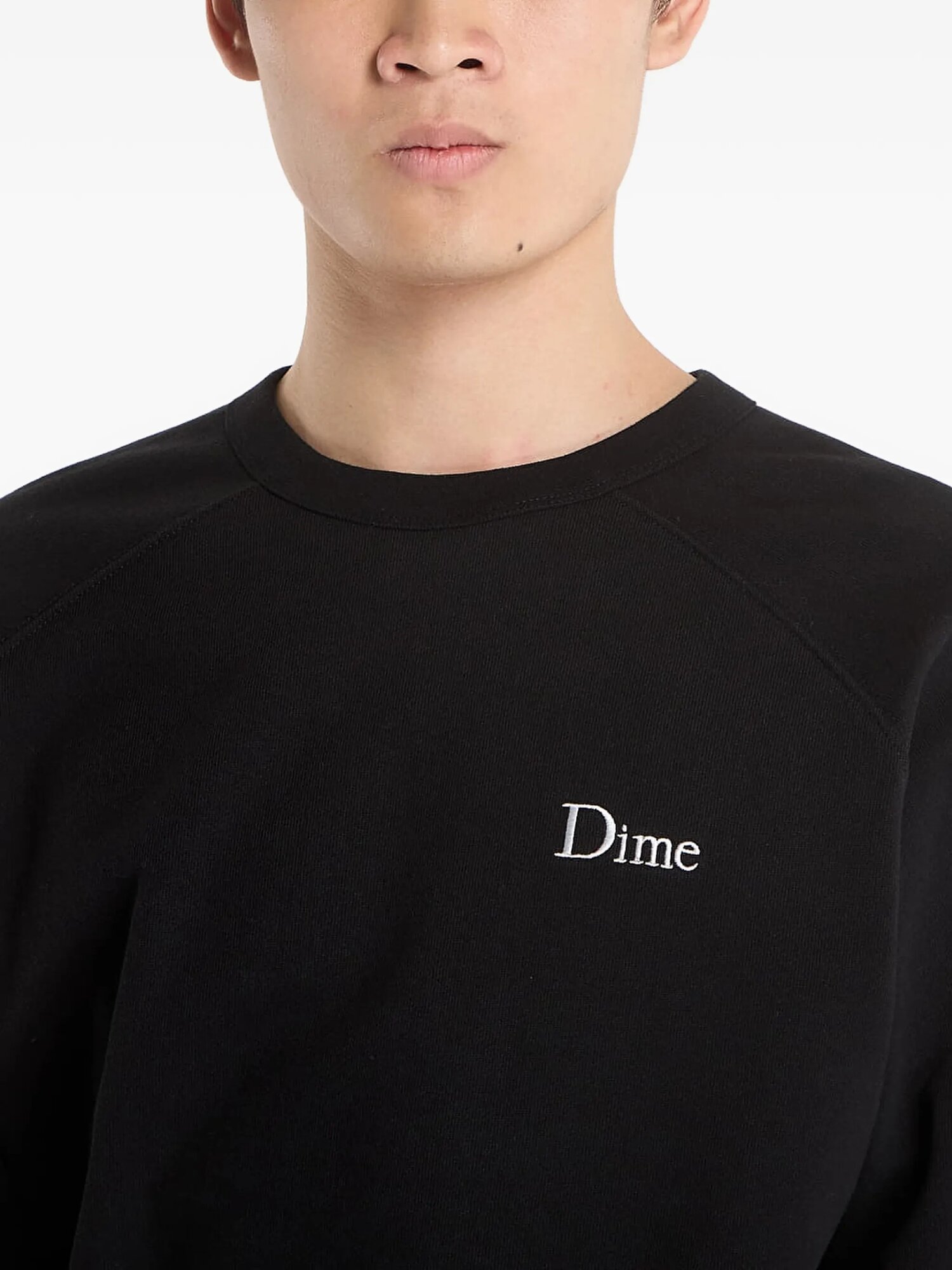 Толстовка Dime Logo-embroidered sweatshirt, размер 52, , black/black — фото 1