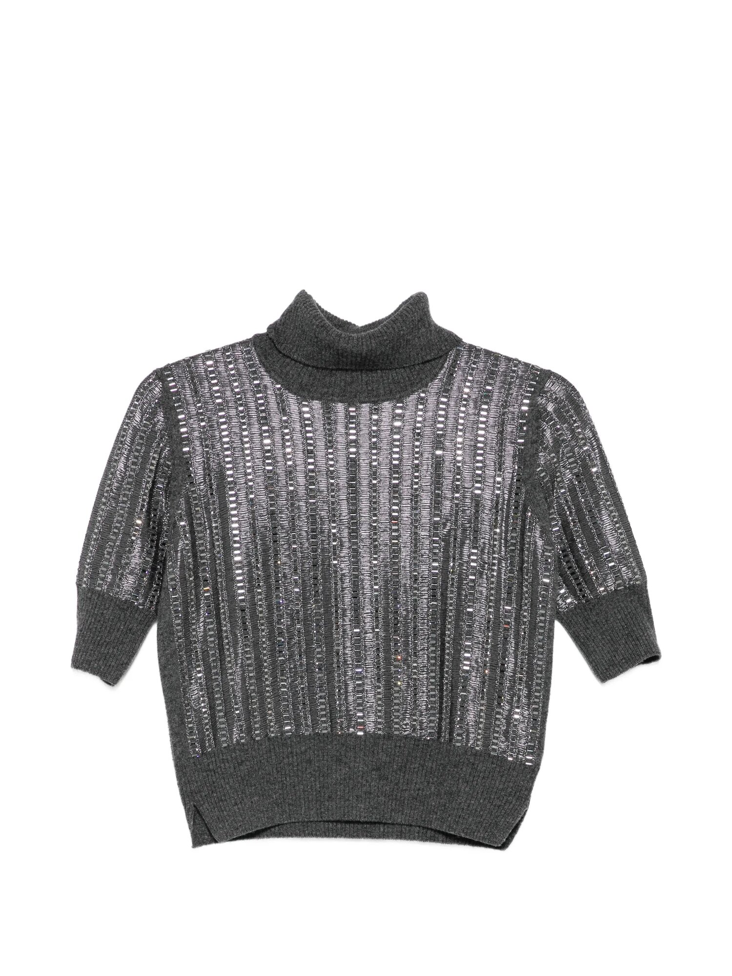 Свитер Sequin-embellished short-sleeve sweater