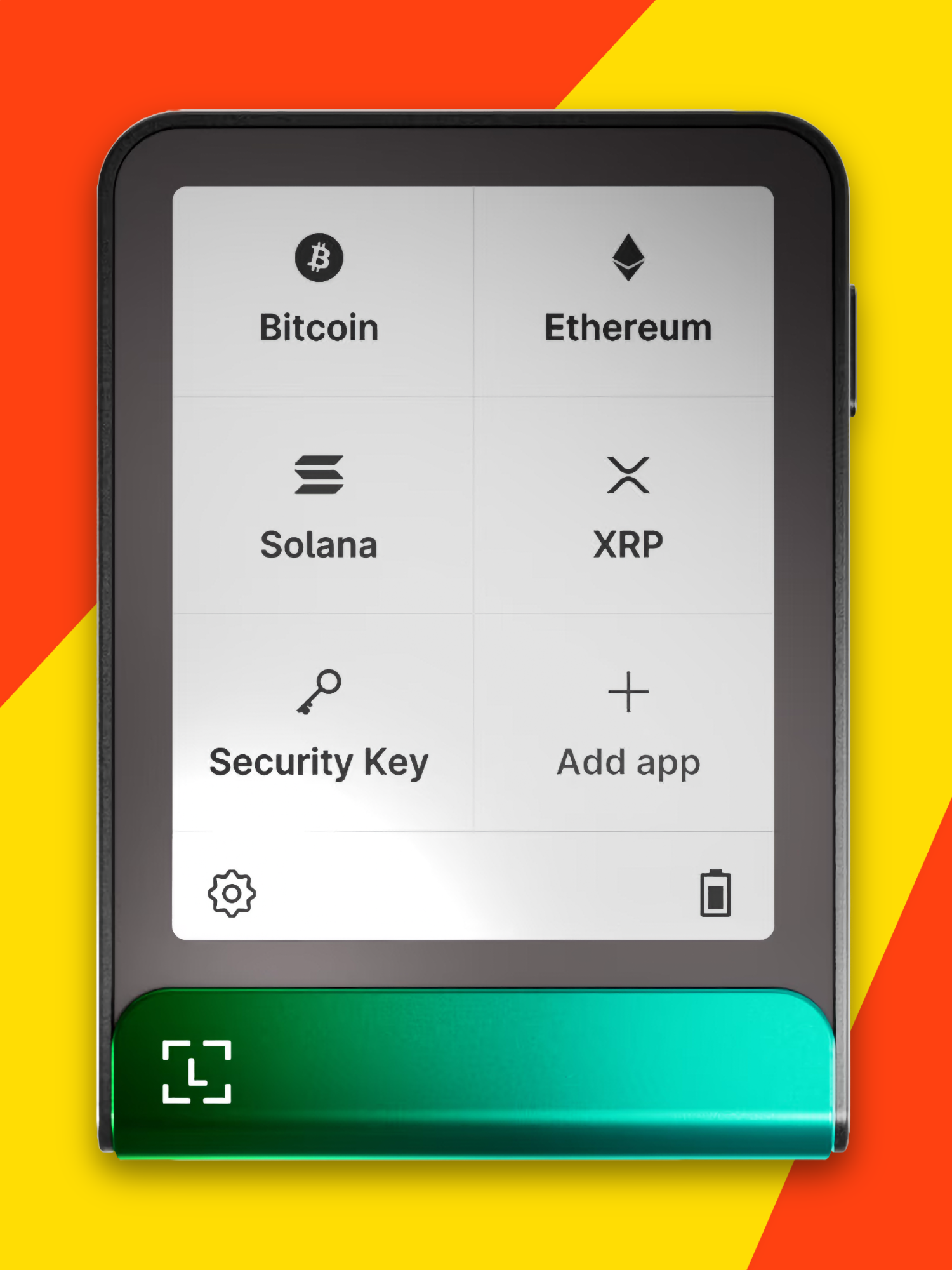 Аппаратный криптокошелек Ledger Flex (Oxidate Green | зеленый) холодный кошелек