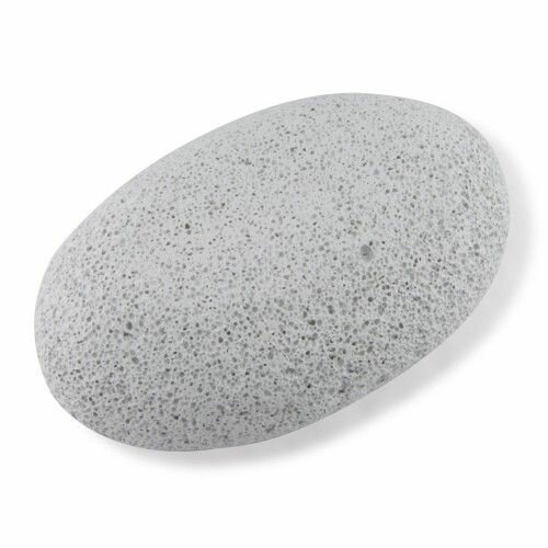 Ellis Cosmetic Пемза RF 076 натуральный камень, овал, объемный, серый, 9 х 6 см